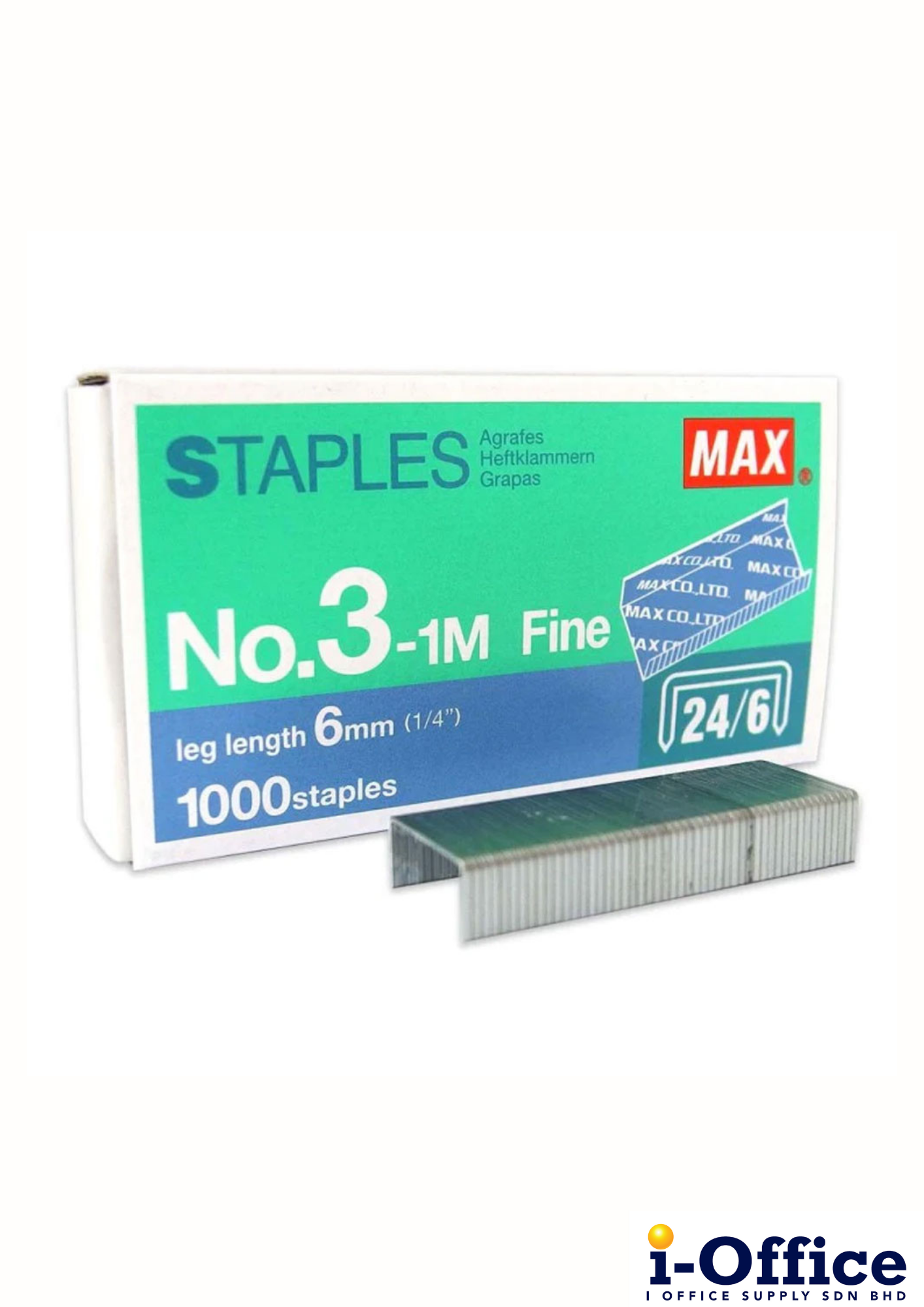 MAX 3-1M Staples [24/6]